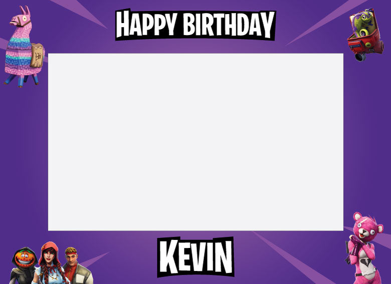 Fortnite InstaFrame- Selfie Frame or Instagram Photo Prop Frame ...