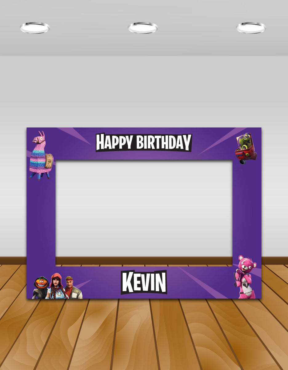 Fortnite InstaFrame- Selfie Frame or Instagram Photo Prop Frame ...